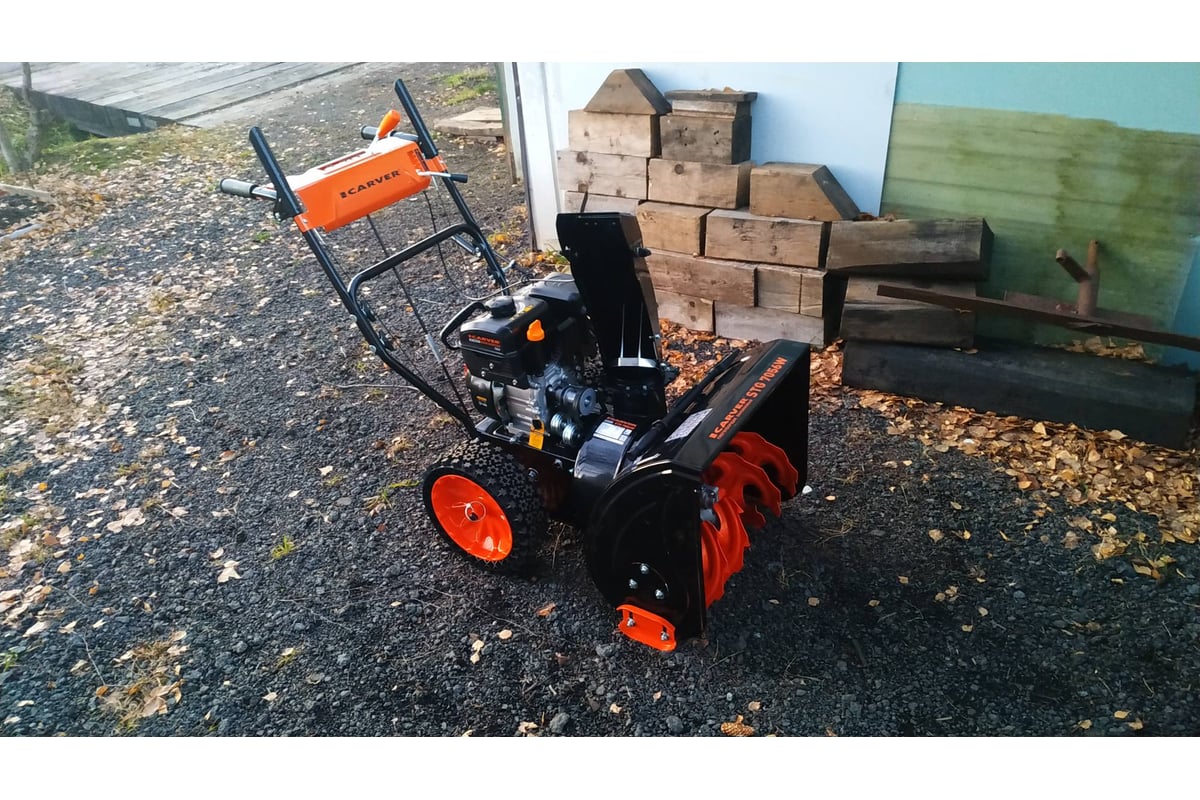 Бензиновый снегоуборщик CARVER STG 7056W 01.017.00016 - выгодная цена ...