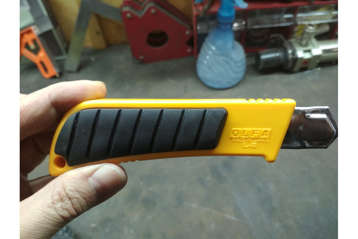 Нож OLFA с выдвижным лезвием 18 мм OL-L-2 - выгодная цена, отзывы, характеристики, фото - купить ...