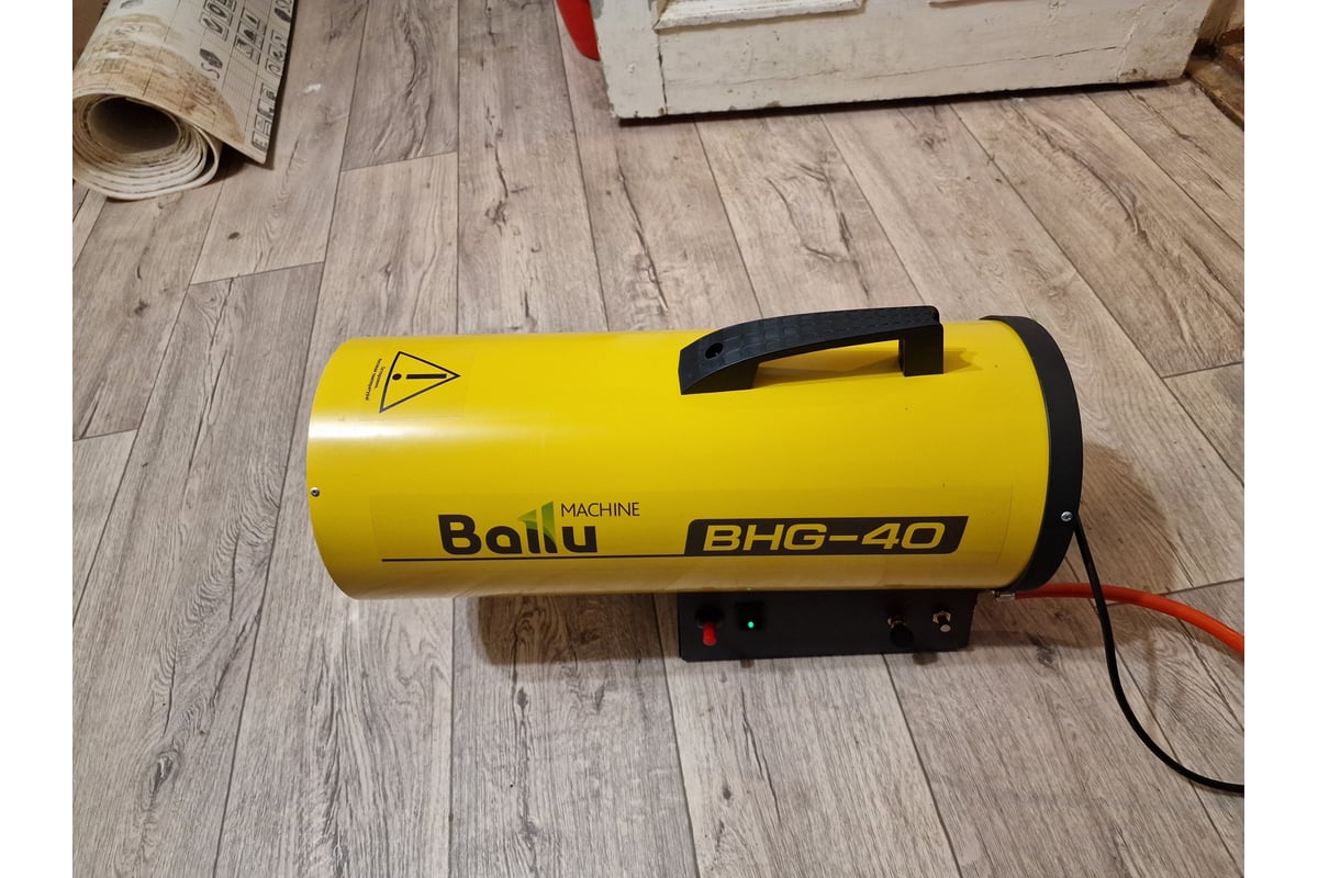 Газовая тепловая пушка Ballu BHG-40 - выгодная цена, отзывы, характеристики, фото - купить в ...