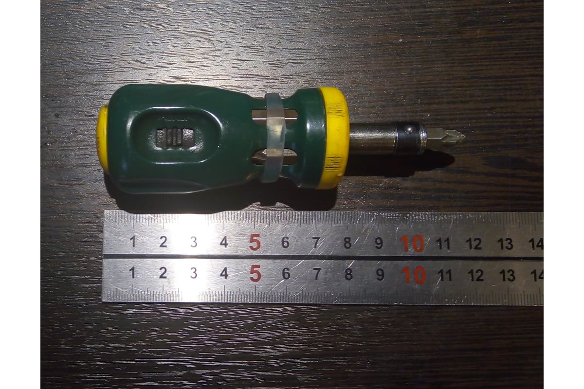 Реверсивная отвертка с битами BIT LOCK 12 в 1 KRAFTOOL 26161-H13 ...