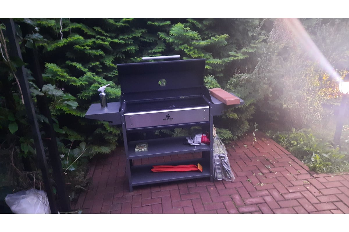Мангал GRATAR Professional Optima BBQ POB 3000 для мяса и рыбы - низкая ...