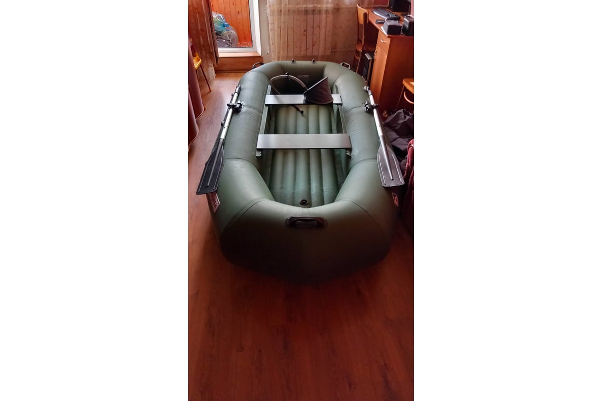 Гребная лодка под мотор КОВЧЕГ Лоцман Профи 300 ВНД зелёный 766063133 ...