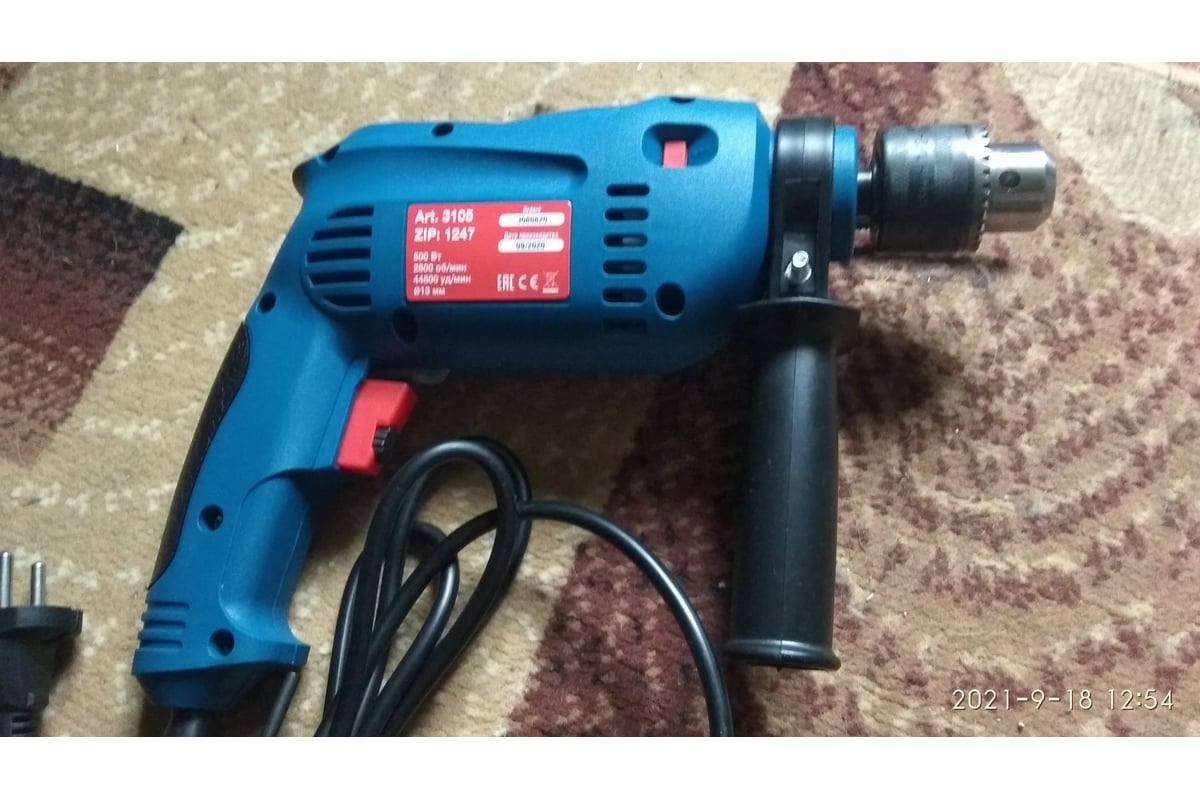 Ударная дрель DORKEL DRD-500-2 DR-3105 - выгодная цена, отзывы ...