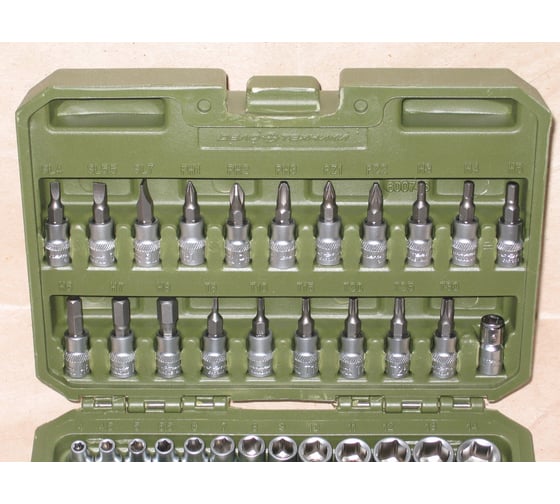 Набор шестигранных головок с трещоткой 1/4 46 предметов ДТ/12 Дело ...