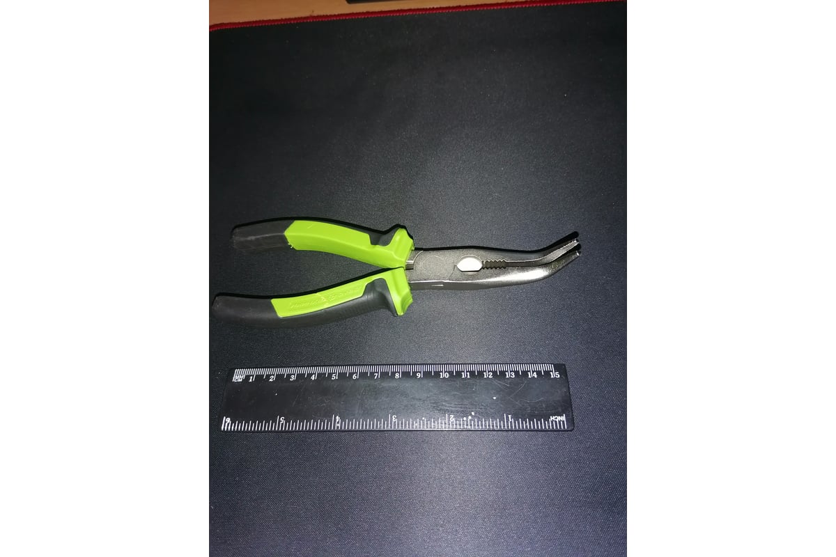 Удлиненные загнутые плоскогубцы 180 мм ДТ/48/6 Дело Техники 413180 ...