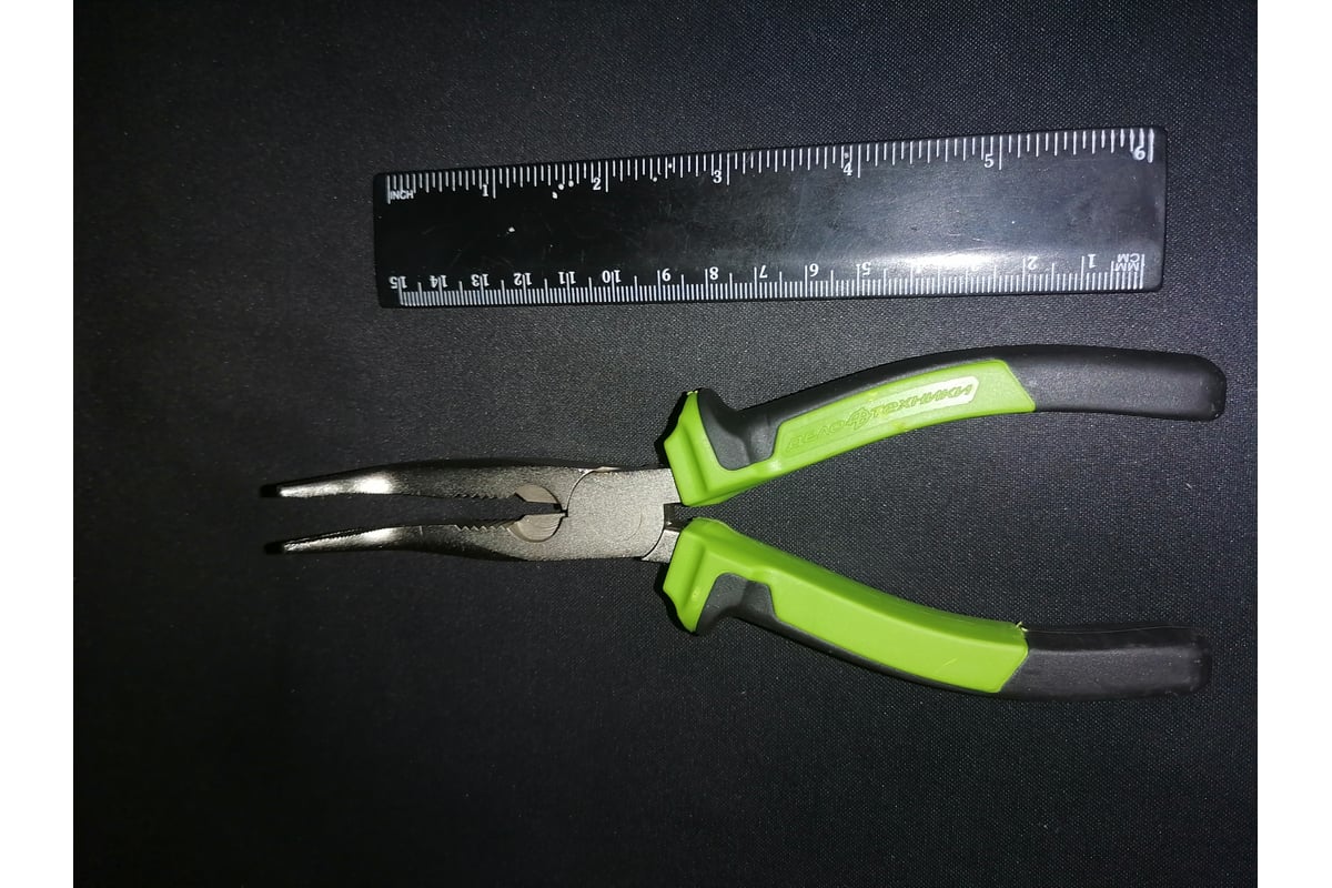 Удлиненные загнутые плоскогубцы 180 мм ДТ/48/6 Дело Техники 413180 ...