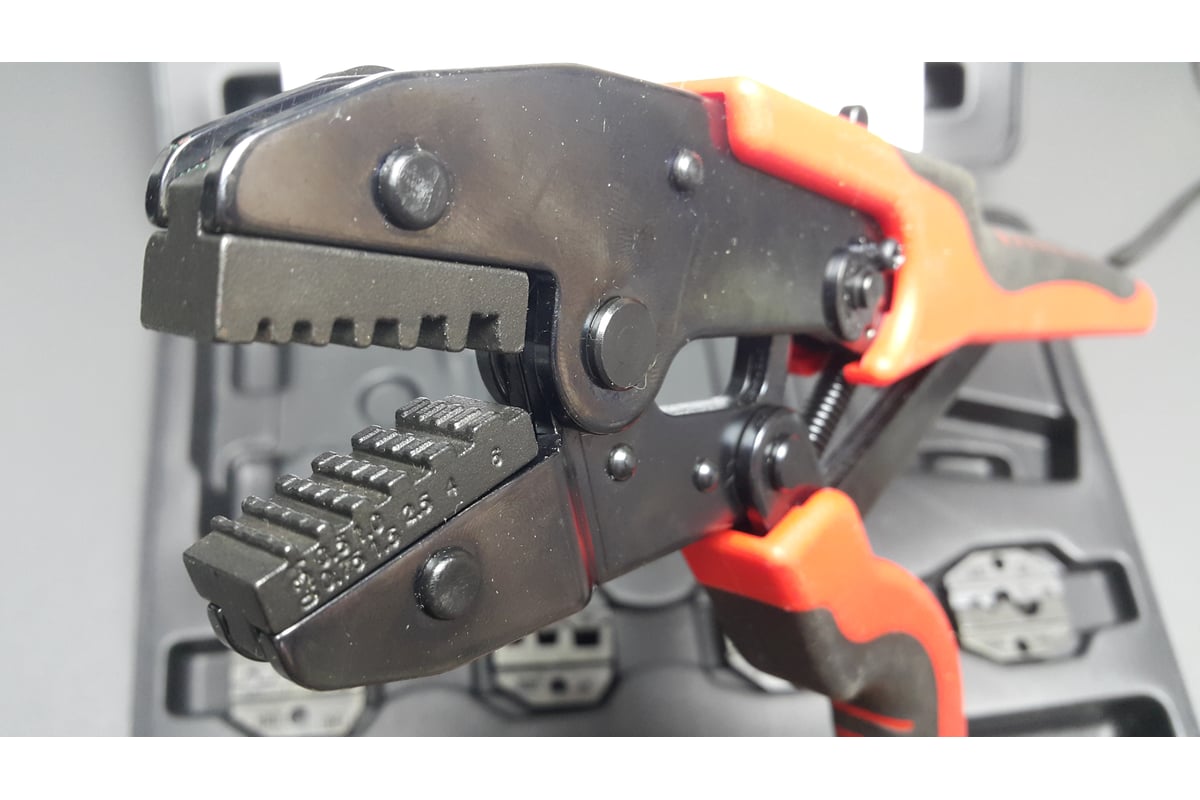 Пресс-клещи с набором матриц КВТ CTB 58747 - выгодная цена, отзывы ...