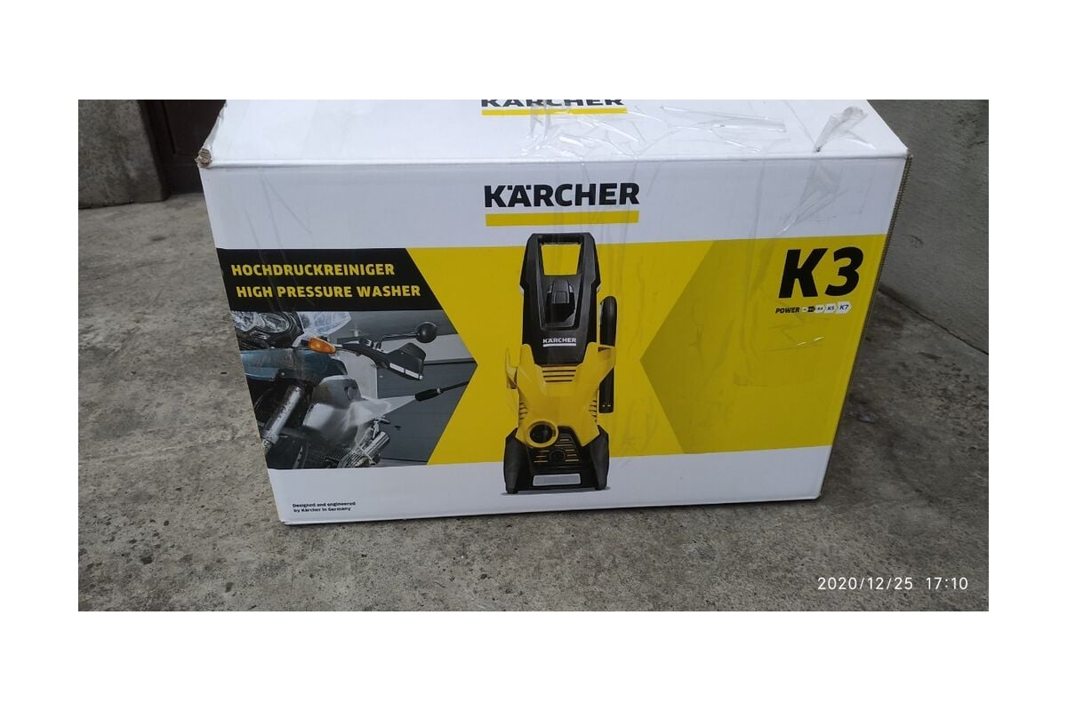 Мойка высокого давления Karcher К 3 1.601-812 - выгодная цена, отзывы ...