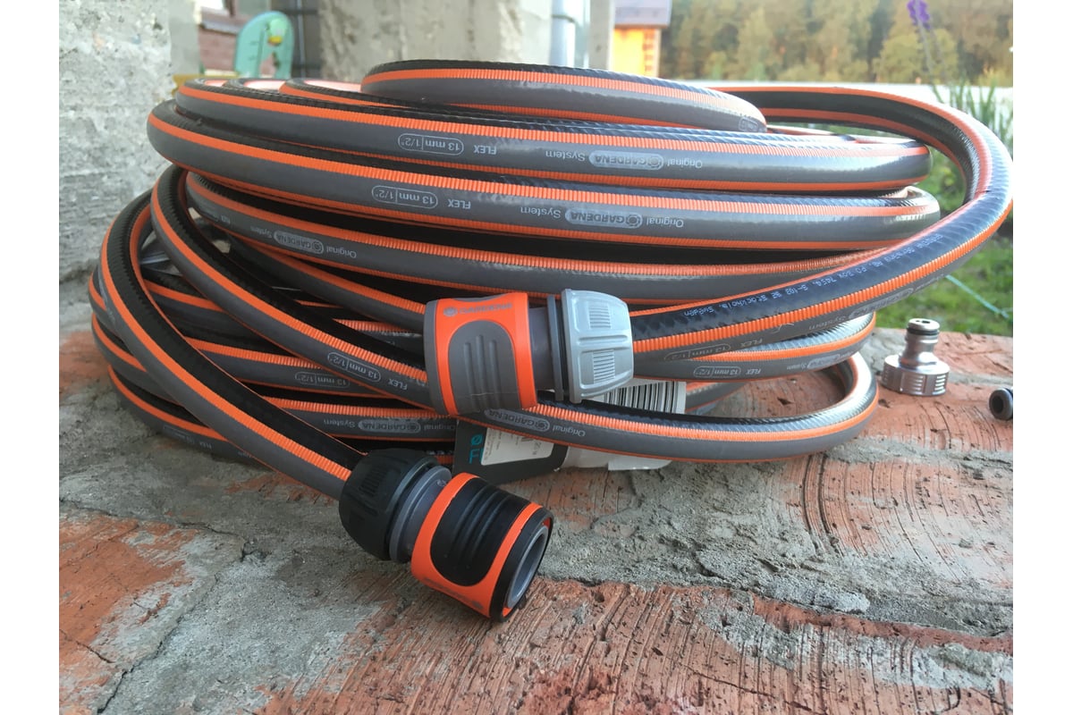 Шланг FLEX 1/2", 20м Gardena 18033-20.000.00 - выгодная цена, отзывы ...