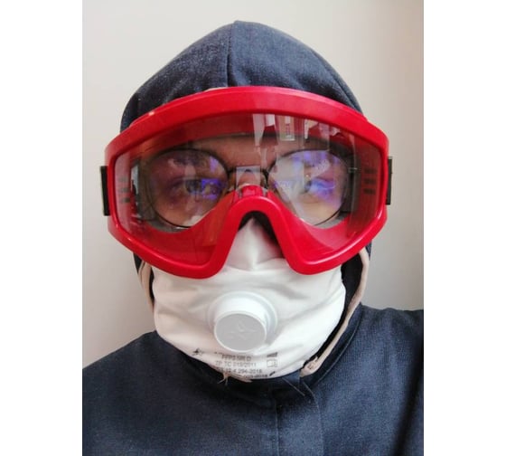 Защитные закрытые очки РОСОМЗ ЗН11 SUPER PANORAMA CA 24107 с непрямой ...