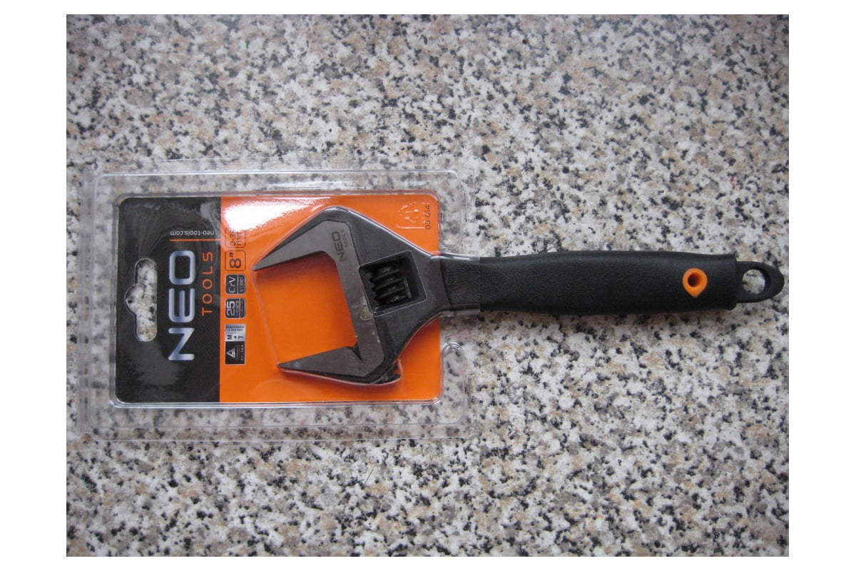 Разводной ключ NEO Tools 200 мм 0-38 мм 03-014 - выгодная цена, отзывы ...