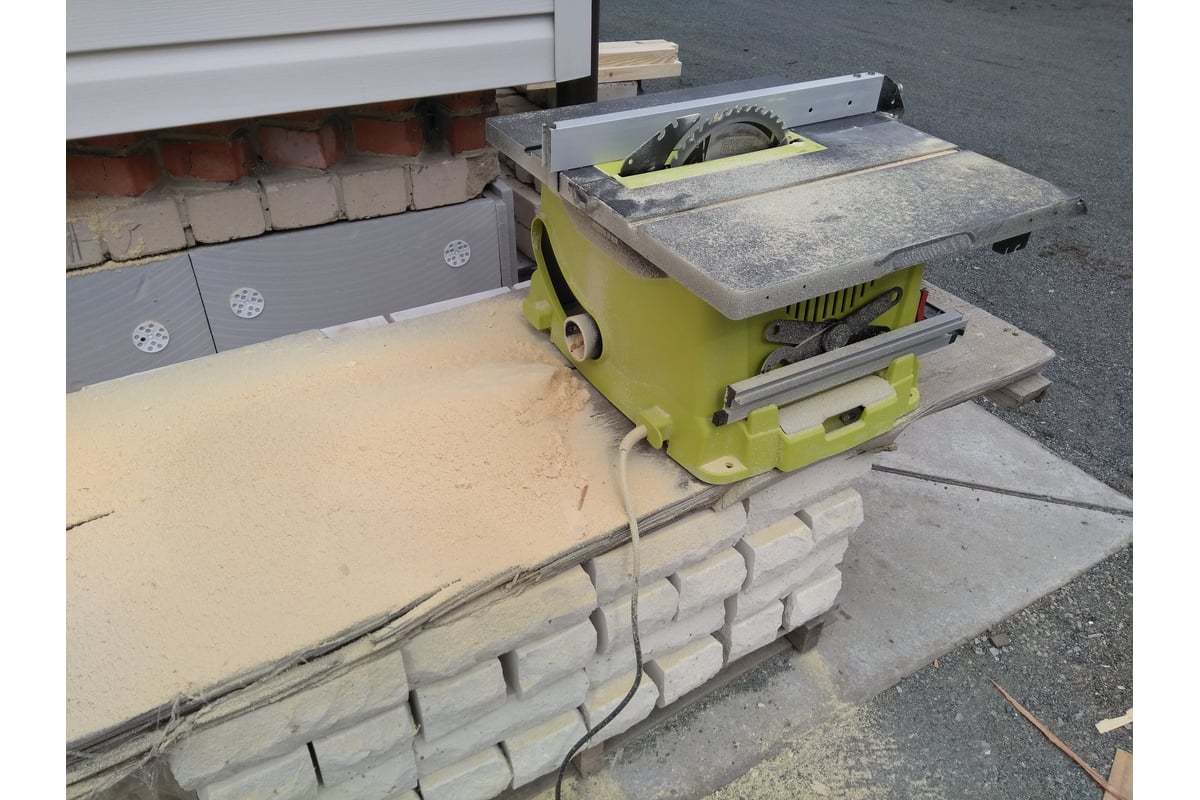 Распиловочный станок без станины Ryobi RTS1800-G 5133002021 - выгодная ...