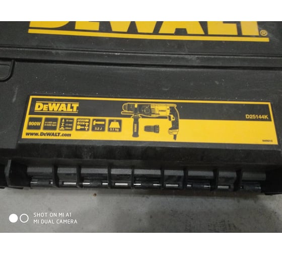 Перфоратор DEWALT D 25144 K - выгодная цена, отзывы, характеристики, 1 ...