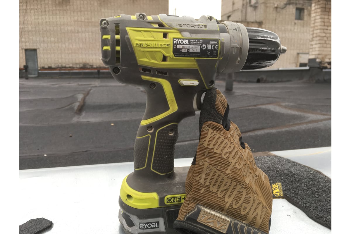 Бесщеточная ударная дрель-шуруповерт Ryobi ONE+ R18PDBL-0 5133002438 ...