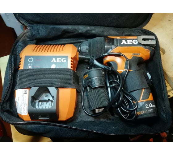 Аккумуляторная дрель-шуруповерт AEG BS 12C2 LI-202B 4935448465 ...