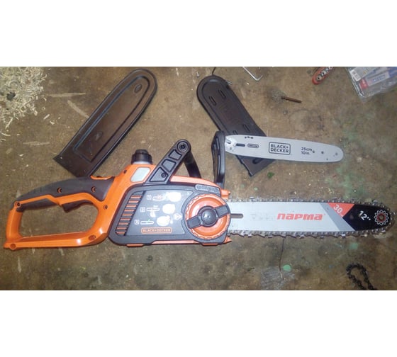 Аккумуляторная цепная пила Black+Decker GKC1825L20 - выгодная цена ...
