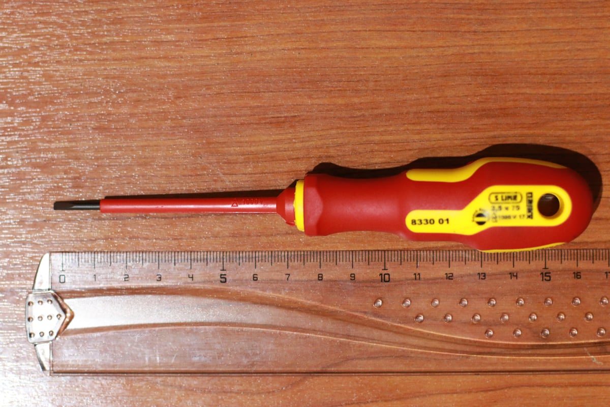 Отвертка NAREX S Line Elektro Profi ЩЛИЦ 2.5x75 833001 - выгодная цена, отзывы, характеристики ...