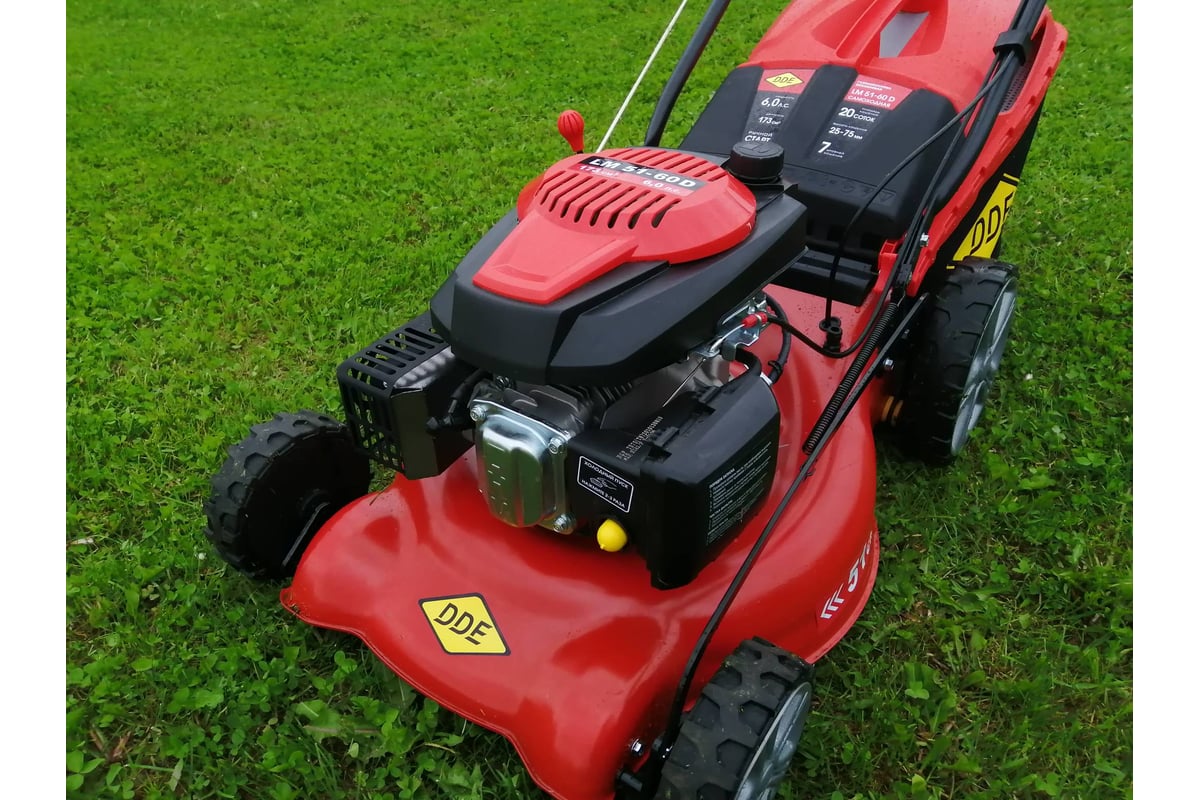 Бензиновая газонокосилка DDE LM 51-60 D 246-678 - выгодная цена, отзывы ...