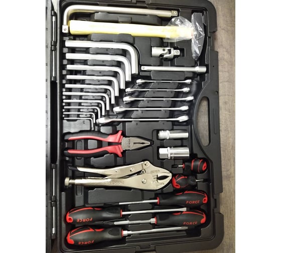 Набор инструмента с 6-ти гранными головками FORCE 142 предмета 41421R ...