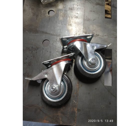 Колесо промышленное поворотное с тормозом Longway SCB93 - выгодная цена, отзывы, характеристики ...