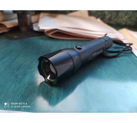 Фонарь ЯРКИЙ ЛУЧ YLP F15 Falcon CREE XP-L HI 800лм, 3 реж, под аккум ...