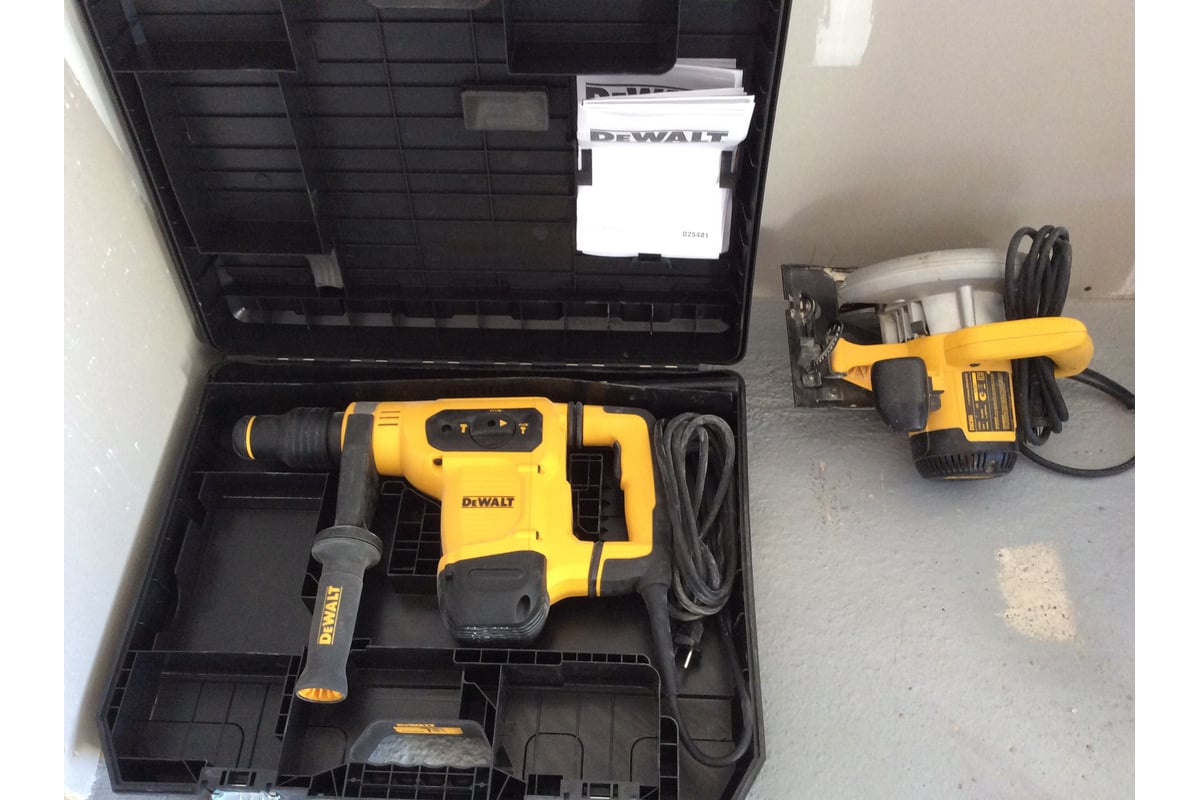 Перфоратор DEWALT SDS-max D25481K - выгодная цена, отзывы ...