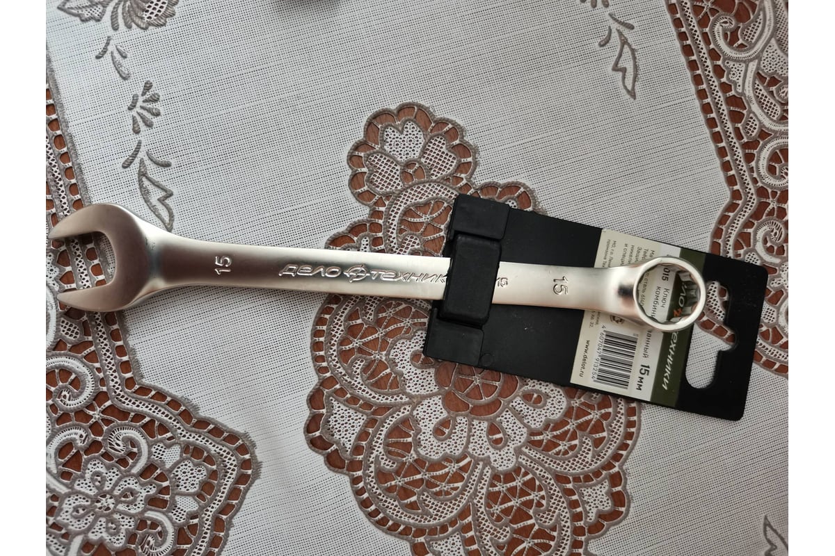 Комбинированный ключ 15мм Дело Техники 511015 - выгодная цена, отзывы ...