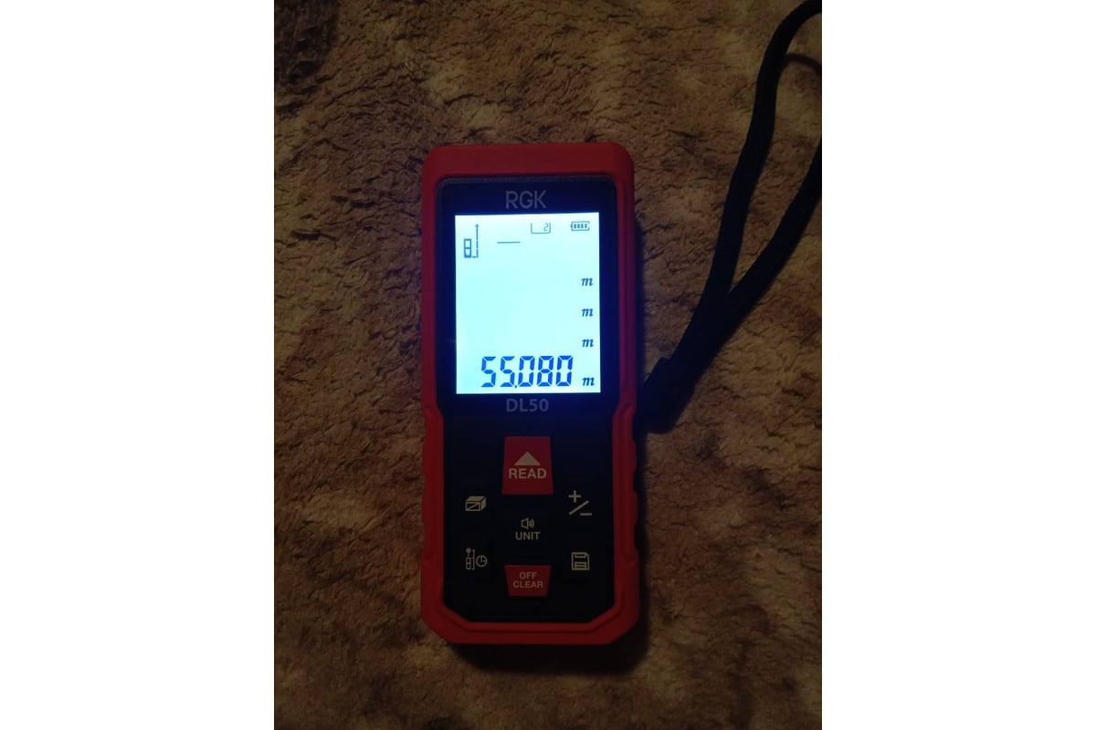 Лазерный дальномер с угломером RGK DL50 4610011873904 - выгодная цена ...