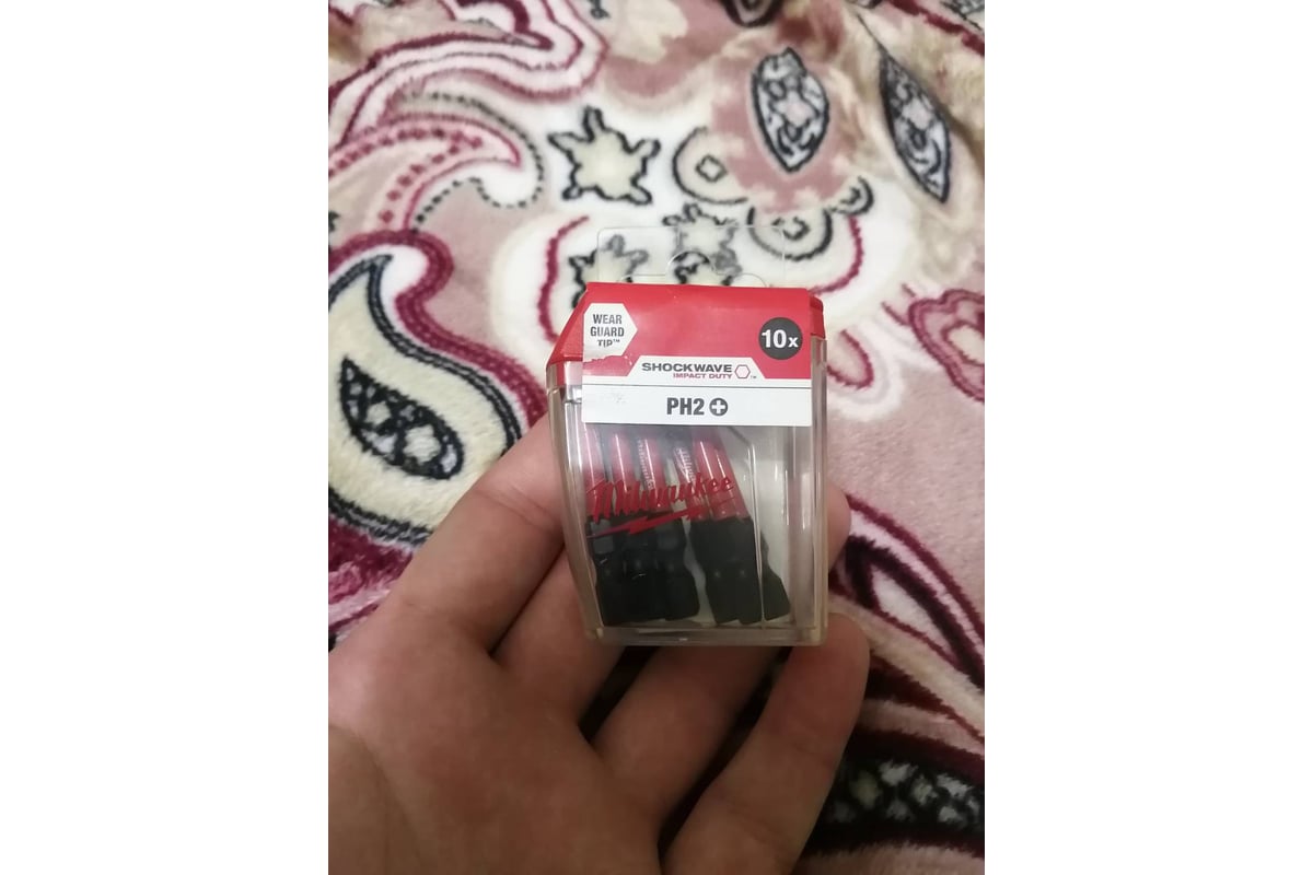 Насадка SHOCKWAVE (10 шт; PH2; 50 мм) Milwaukee 4932430855 - выгодная ...