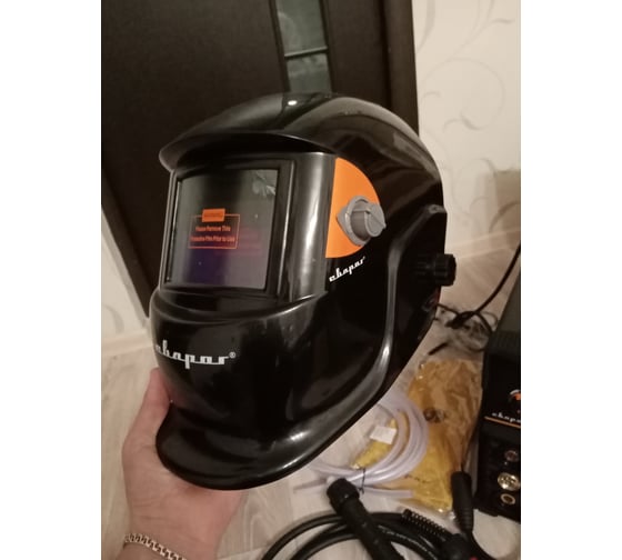 Сварочный инвертор Сварог MIG 200 REAL N24002N Black маска+краги 95883 ...