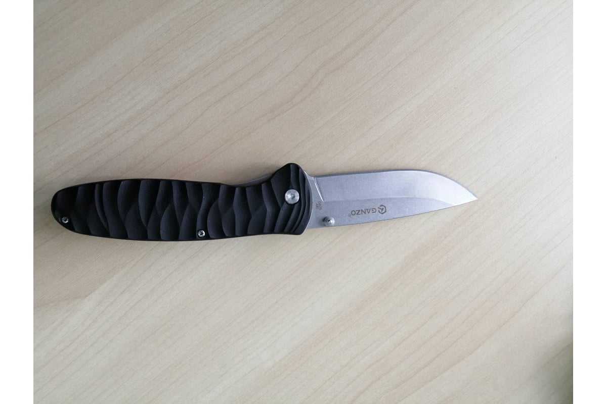 Нож Ganzo G6252-BK черный - выгодная цена, отзывы, характеристики, фото - купить в Москве и РФ