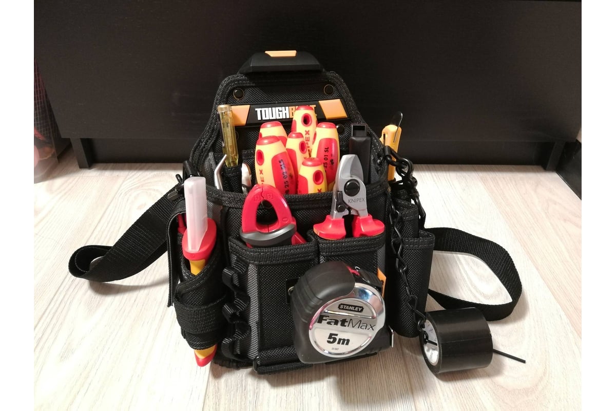 Поясная сумка электрика Toughbuilt TB-CT-114 - выгодная цена, отзывы ...