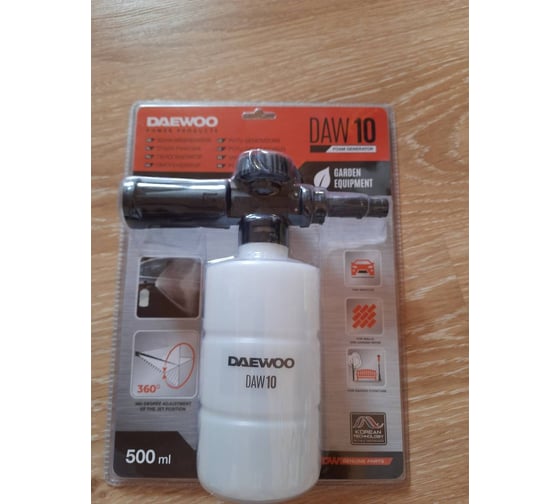 Пеногенератор Daewoo DAW 10 - выгодная цена, отзывы, характеристики, 1 ...