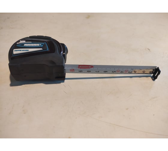 Рулетка GROSS Doppelhaken 3м x 16мм, односторонний зацеп, нейлон ...