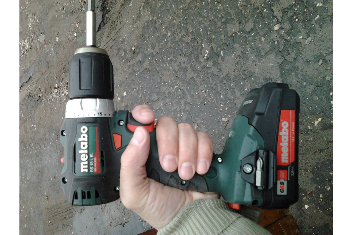 Аккумуляторная дрель-шуруповерт Metabo BS 18 L BL 602326500 - выгодная ...