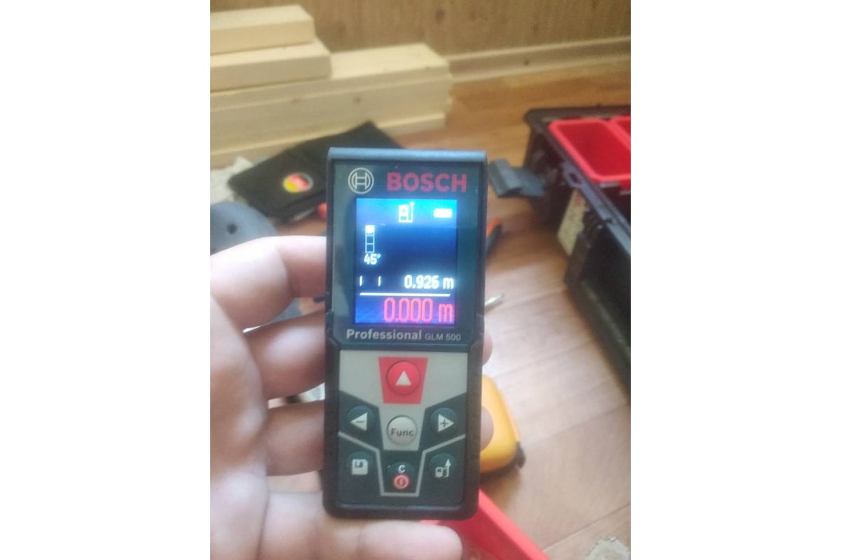 Лазерный дальномер Bosch GLM 500 Professional 0.601.072.H00 - выгодная ...