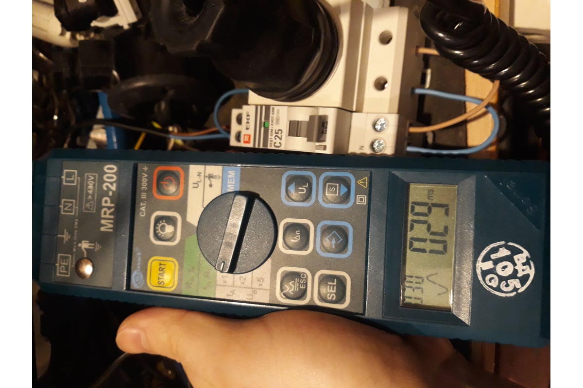 Автоматический дифференциальный выключатель EKF АВДТ-63М 1п 25А 30мА С ...