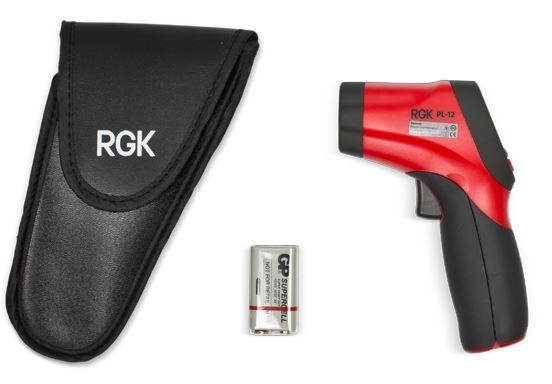Пирометр RGK PL-12 с поверкой - выгодная цена, отзывы, характеристики, 1 видео, фото - купить в ...